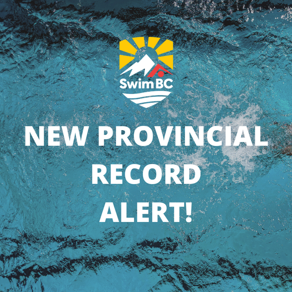 New Provincial & National Records! - Swim BC